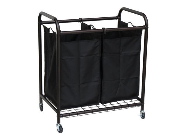 Click here for Oceanstar 2-Bag Rolling Laundry Sorter  Bronze prices