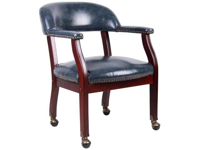 Click here for BOSS Captains guest  accent or dining chair in Blu... prices