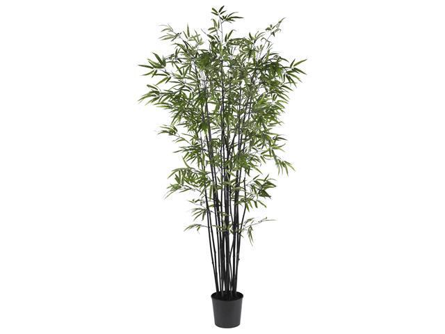 Click here for Nearly Natural 5277 6.5 ft. Black Bamboo Silk Tree prices