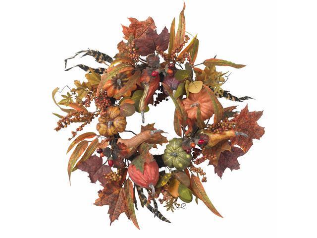 Click here for 24 Pumpkin & Berry Wreath prices