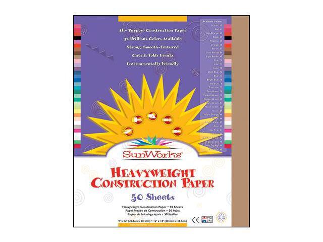 Click here for Sunworks Construction Paper  58lb  9 X 12  Light B... prices