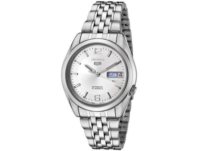 Click here for Seiko 5 Silver Watch SNK385K1 prices