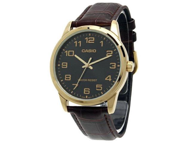 Click here for Casio Mens Quartz Gold Tone Stainless Steel Brown... prices