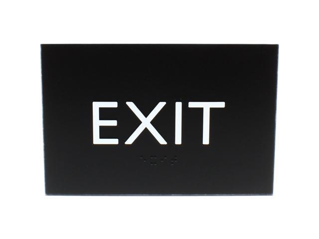 Click here for Lorell Exit Sign  Black  4-1/2 x6-4/5 x 1/2  Each... prices