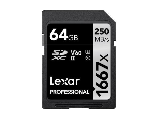 Click here for Lexar SILVER Series Professional 1066x 64GB SDXC U... prices