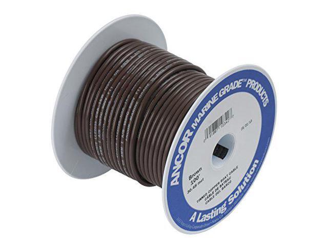 Click here for Ancor Brown 10 AWG Tinned Copper Wire - 100 prices