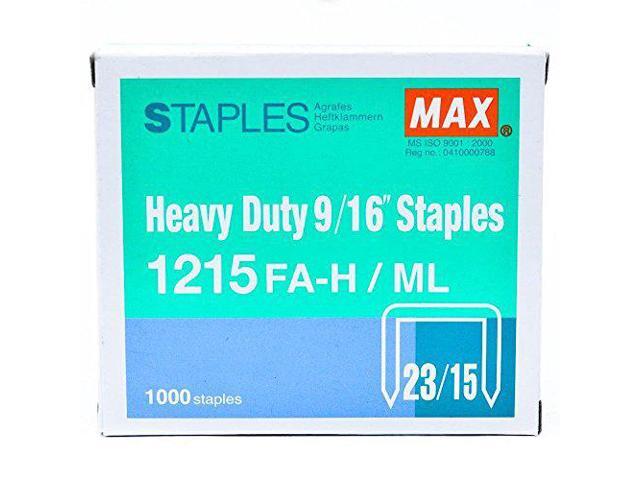 Click here for Max USA HD-12F Flat clinch 1000PK 9/16 Staples  1k... prices