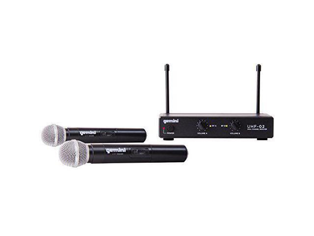 Click here for Gemini UHF-02M Dual Channel Wireless System with 2... prices