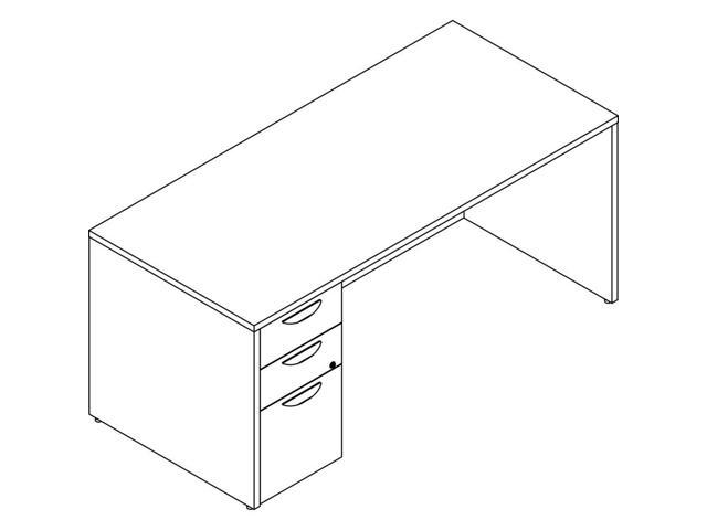Click here for Lorell PD3066LSPGE Prominence 2.0 Gray Elm Laminat... prices