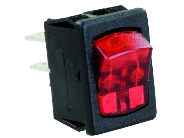 Click here for JR Products 12765 Red/Black SPST Mini-Illuminated... prices