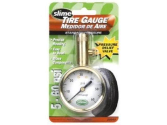 Click here for SLIME 20049 Brass Dial Tire Gauge 5 to 60 PSI prices