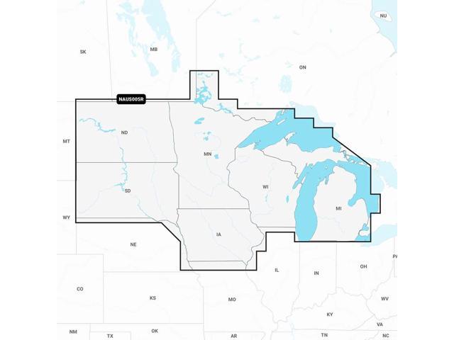 Click here for Navionics+ NAUS005R - U. S. North prices