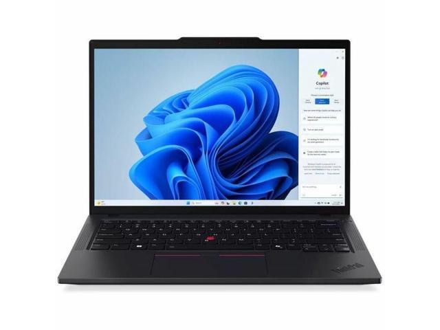 Lenovo ThinkPad T14 Gen 5 14" Wuxga Laptop  Amd Ryzen 7 Pro 8840U 3.3GHz  16GB Ram  512GB Ssd  Windows 11 Pro  Black - Black