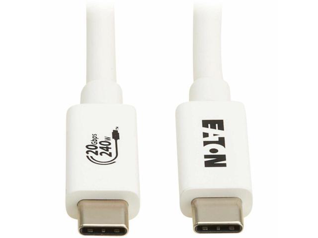 Click here for Tripp Lite series USB4 20Gbps Cable (M/M)  White... prices
