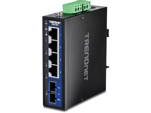 Click here for TRENDnet 5-Port Hardened Industrial Gigabit DIN-Ra... prices