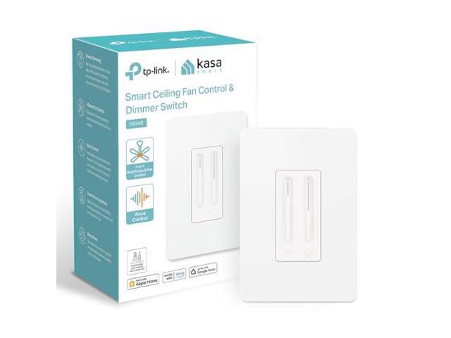 Click here for Kasa Smart KS240 Ceiling Fan Control and Dimmer Sw... prices