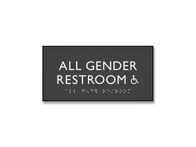 Click here for ADA Sign All Gender Restroom Accessible Plastic 4... prices