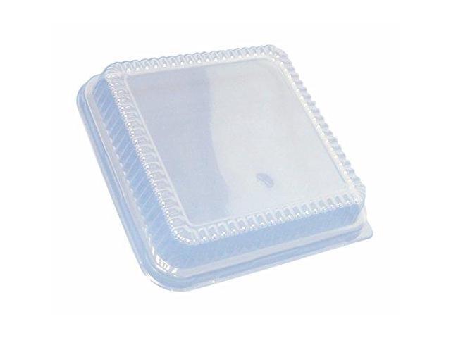 Click here for Durable Packaging 8 Square Foil Cake Pan Lid Clear... prices