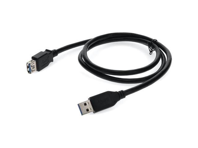 Click here for AddOn 15ft USB A 3.0 Male to Female Black Cable prices