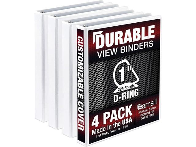 Click here for Durable 1 View D Ring White prices