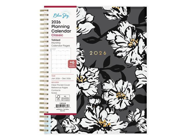 Click here for 2026 Blue Sky Monthly Planner  8 x 10  Baccara Dar... prices