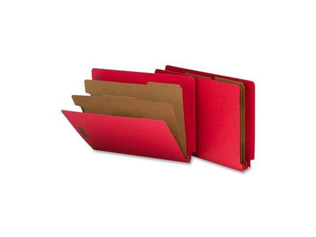 Click here for Smead 26783 Bright Red End Tab Pressboard Classifi... prices