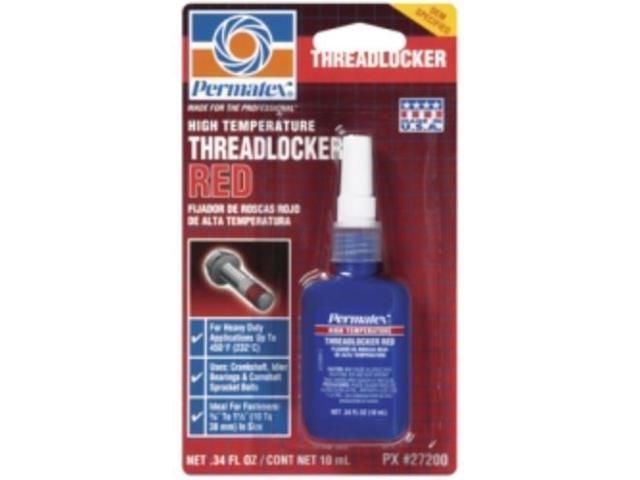 Click here for Hi-temperature Threadlocker Red  10ml Bottle Carde... prices