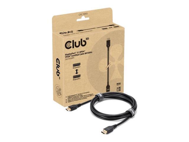 Click here for Club3D P580-035-4K6 DisplayPort Cable prices