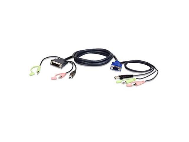 Click here for Aten 2L7DX3U Usb Vga To Dvi A Kvm Cable prices