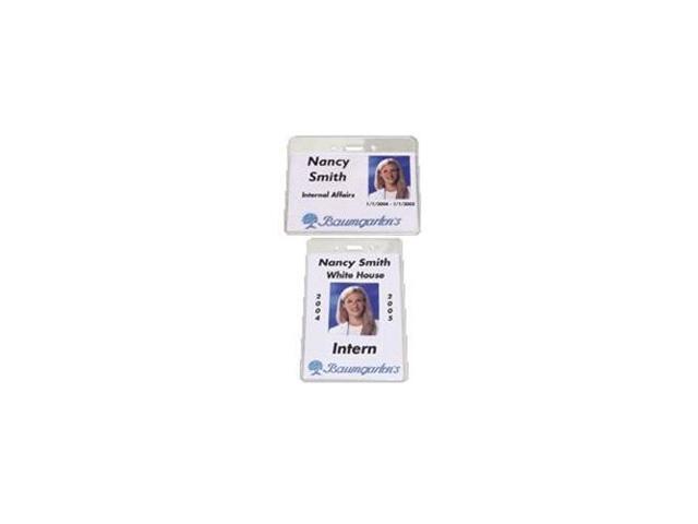 Click here for Baumgartens Govt Badge Holder Vinyl Vertical 2-5/8... prices