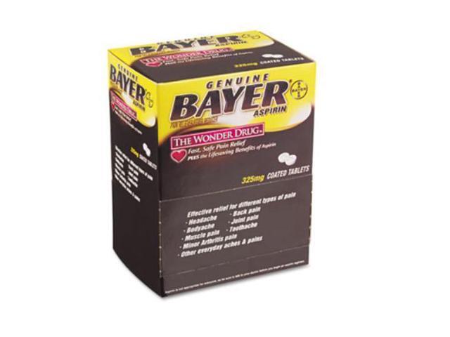 Click here for Bayer Aspirin Tablets Two-Pack 50 Packs/Box BXBG50 prices