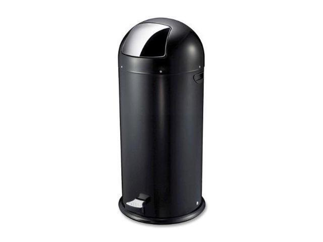 Click here for Genuine Joe Round-Top Pedal Receptacle Bin - Steel... prices