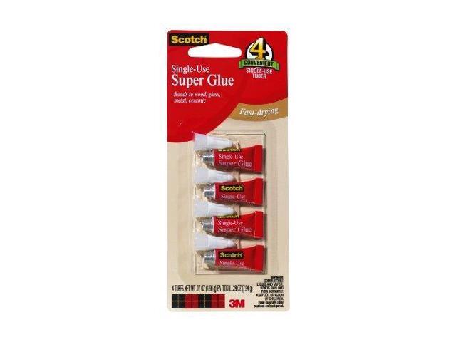 Click here for 3M Super Glue Single Use Pointed Tip .07oz. 4/PK C... prices