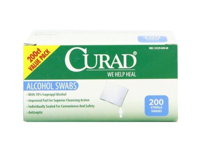 Click here for Curad Alcohol Swabs 1 x 1 200/Box CUR45581 prices