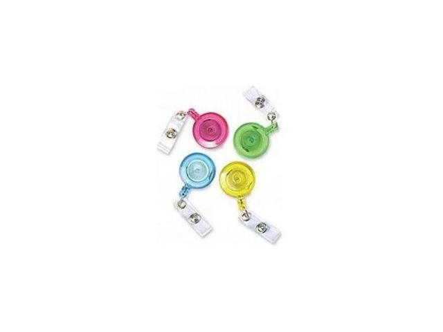 Click here for Baumgartens ID Card Reel w/ Belt Clip 30L 4/PK Tra... prices