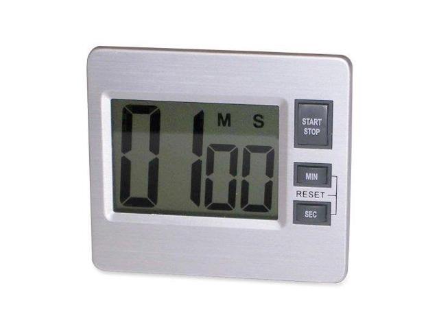 Click here for Tatco Digital Timer - Desktop - Silver  Black prices