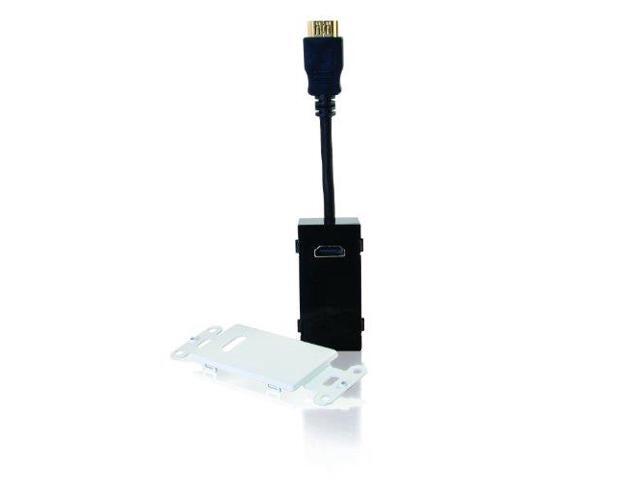 Click here for C2G HDMI Pass Through Wall Plate - White prices