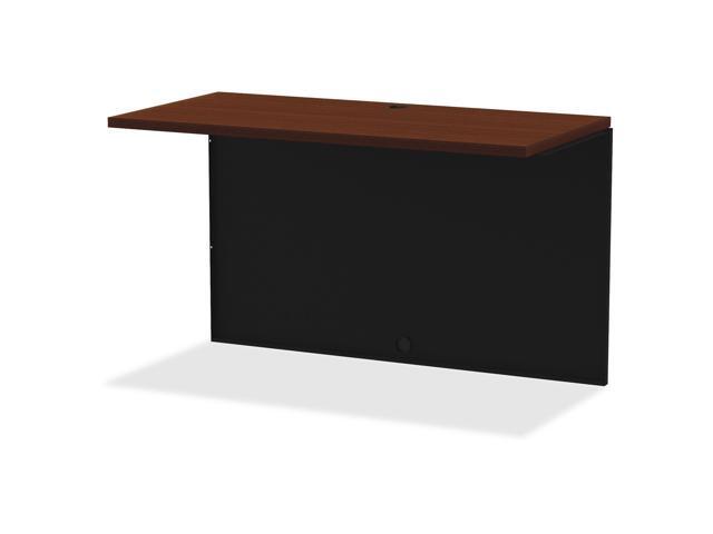 Click here for Lorell Walnut Laminate/Black Modular Desk Series prices