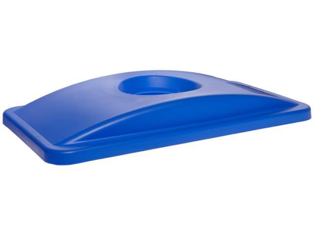 Click here for Impact Thin Lid Bin w/round Cut Out 23 Gal Blue 70... prices