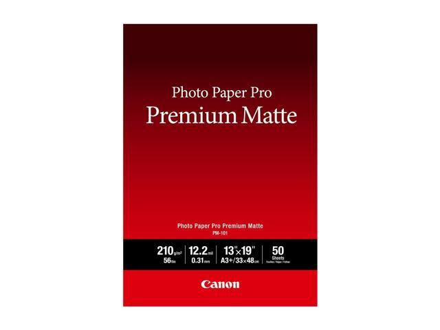 Click here for Canon PM-101 Matte Premium Photo Paper (13x19)  50... prices
