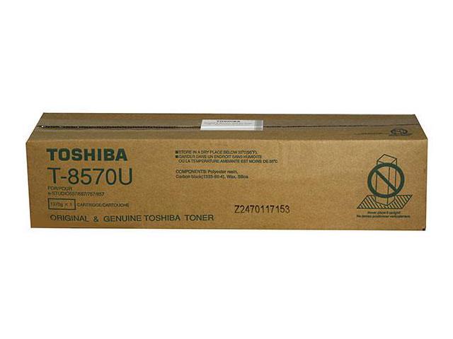 Click here for Toshiba T8570U Original Toner Cartridge - Black -... prices
