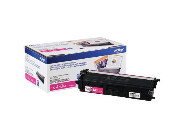 Click here for Brother TN433M High Yield Toner Cartridge - Magent... prices