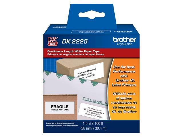 Click here for Continuous Paper Label Tape  1-1/2 x 100 ft  Black... prices