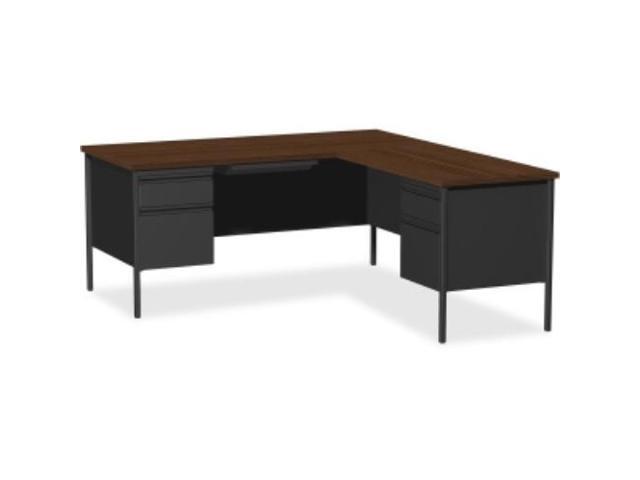 Click here for Lorell Right Pedestal Return RH 42x24x29-1/2 Black... prices