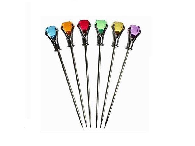 Click here for Prodyne DM6C Colorful Diamond Head Martini Picks S... prices