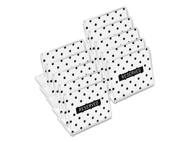 Click here for Universal Mini Table-Top Sign 1 1/2 x 2 Clear 7686... prices