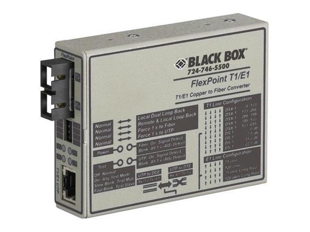 Click here for Black Box Flexpoint T1/e1 To Fiber Line Converter... prices