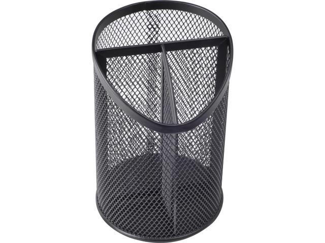 Click here for Lorell Pencil Cup Divided 4Wx6H Black 84140 prices