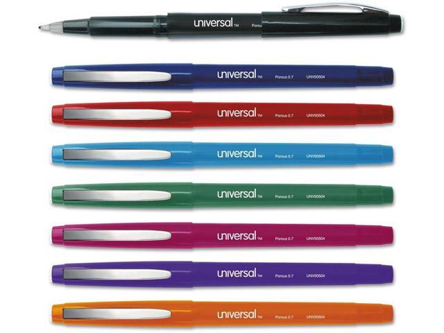 Click here for Universal Deluxe Porous Tip Stick Pen Assorted Ink... prices