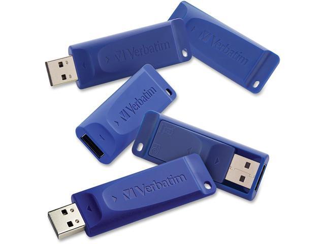 Click here for Verbatim Classic Usb Flash Drive 99121 8gb 5/pk Bl... prices